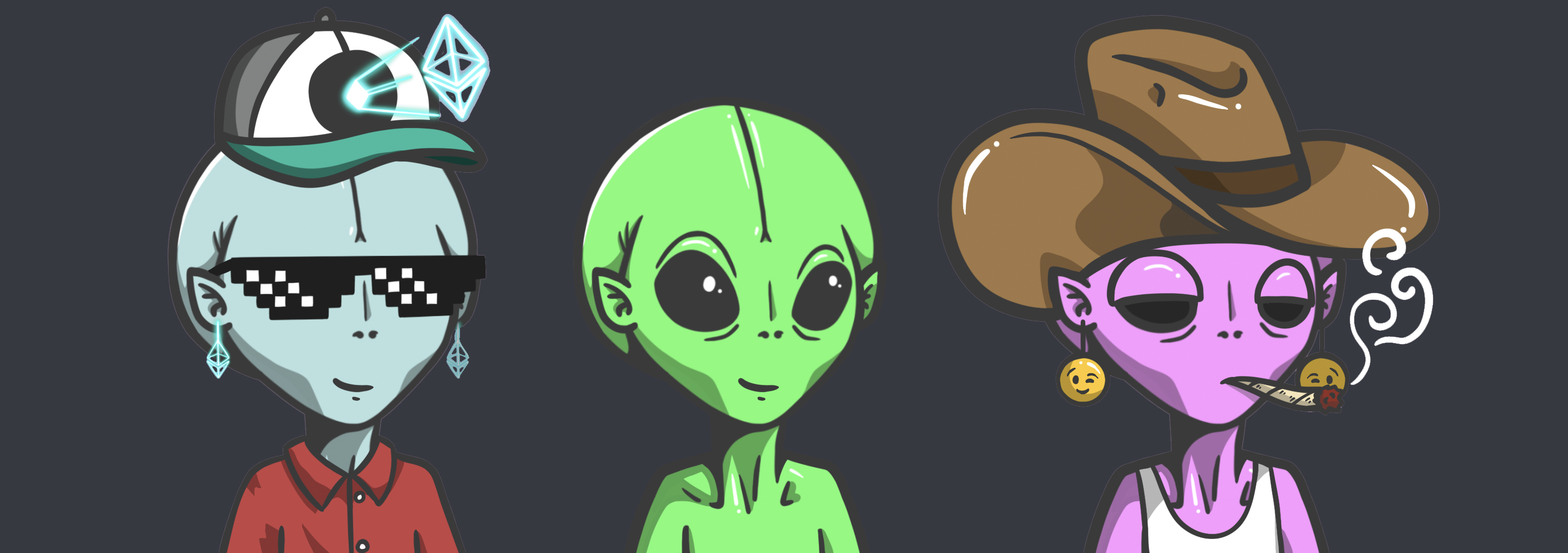 The Alien Dudes – NFT Calendar