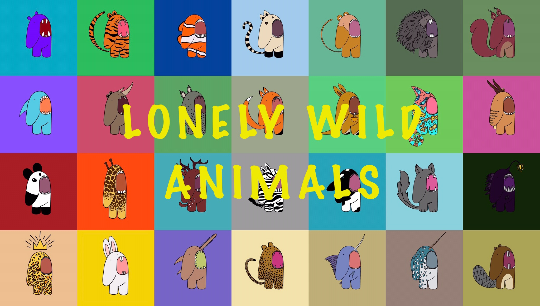 Lonely Wild Animals – NFT Calendar