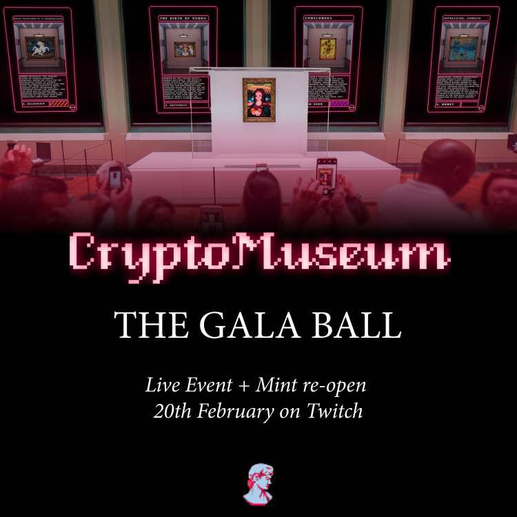 CryptoMuseum The Gala Ball – NFT Calendar