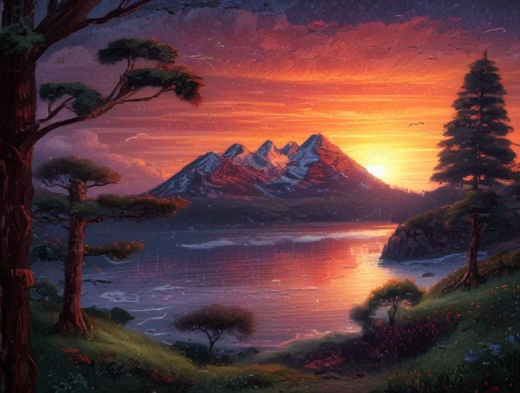 One of my first paintings – NFT Calendar