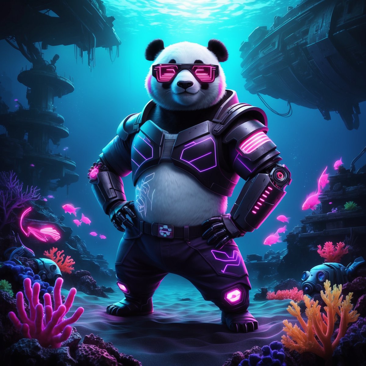 Cyber Panda: Survivors of Week 24 – NFT Calendar