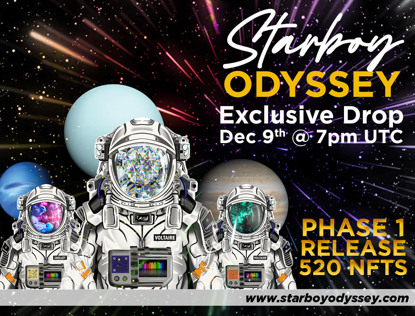Starboy Odyssey – NFT Calendar
