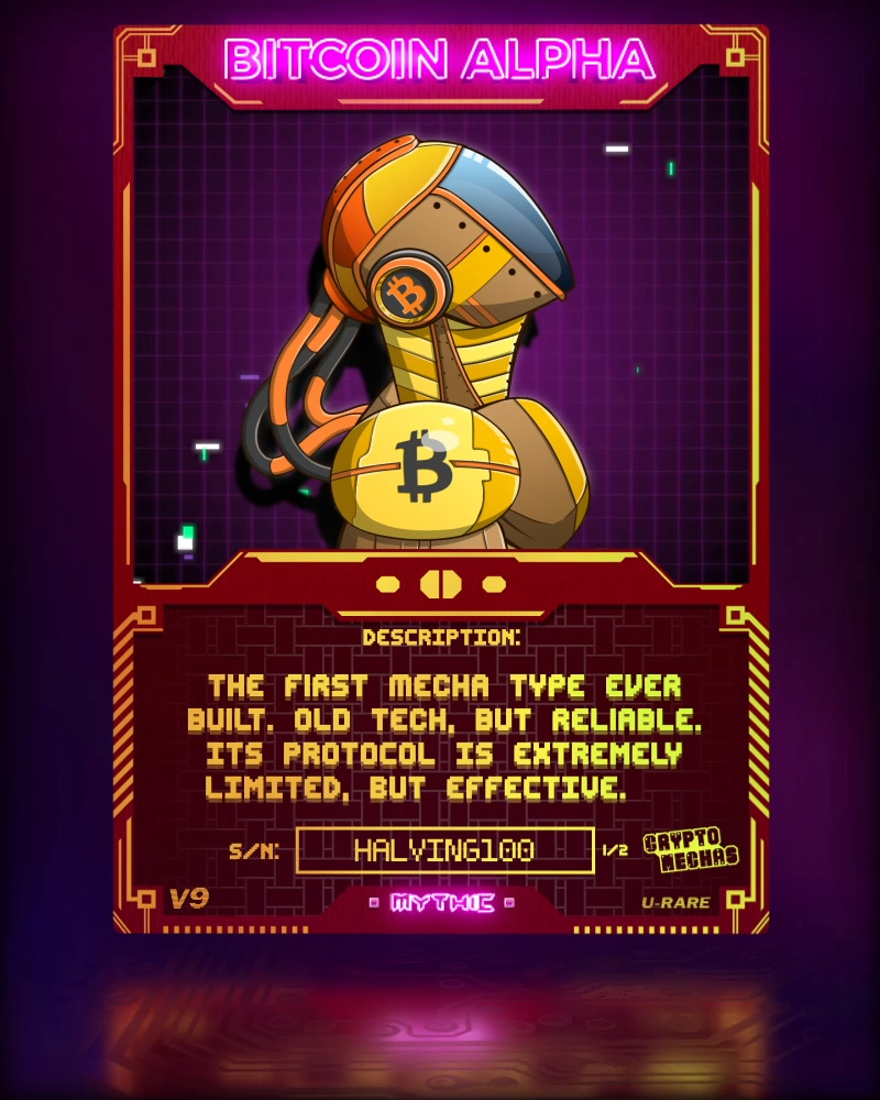 Crypto Mechas Series – NFT Calendar