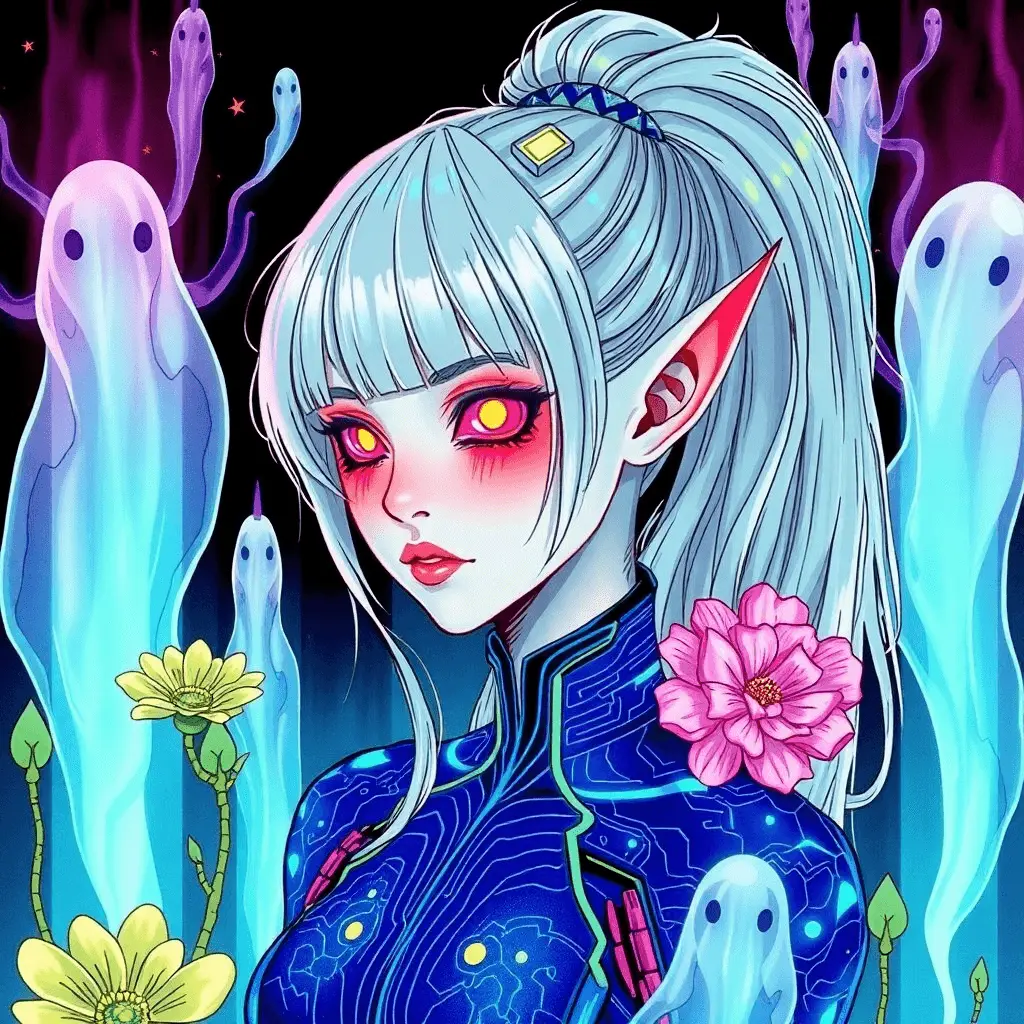 Ghost Girl Aura – NFT Calendar